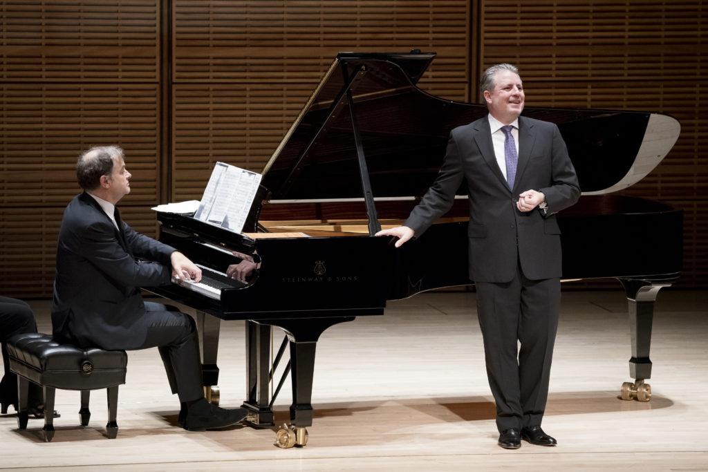 Carnegie Hall 2018-19 Season Review: Matthew Polenzani & Julius Drake ...