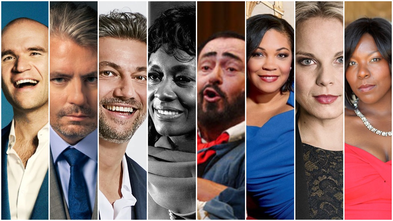 Luciano Pavarotti, Shirley Verrett, Jonas Kaufmann, Elīna Garanča ...