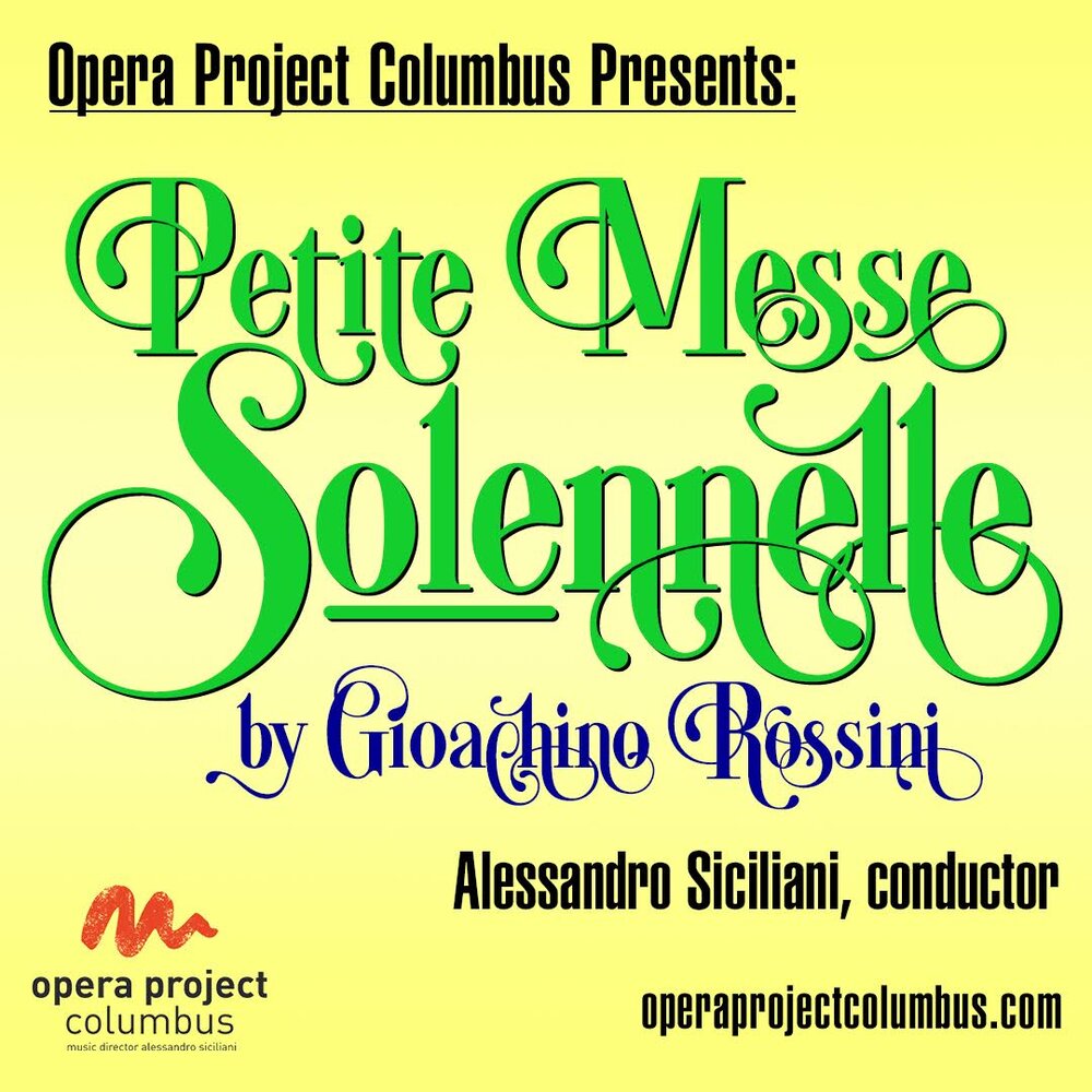 Opera Project Columbus Releases Filmed Production of Rossini's 'Petite ...
