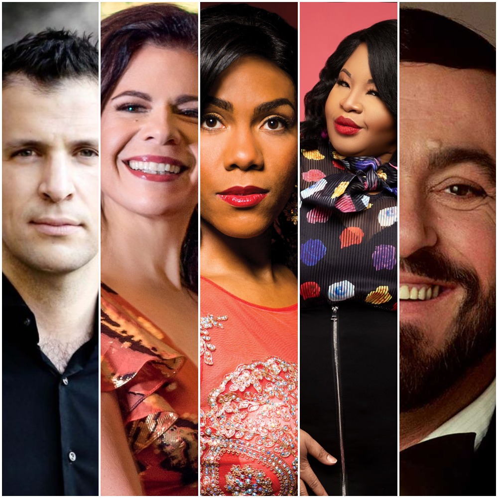 J'Nai Bridges, Karen Slack, Ana María Martínez, Luciano Pavarotti, Luca ...