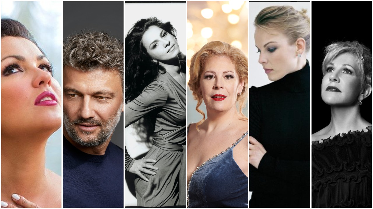 Anna Netrebko, Jonas Kaufmann, Angela Gheorghiu, Sondra Radvanovsky ...
