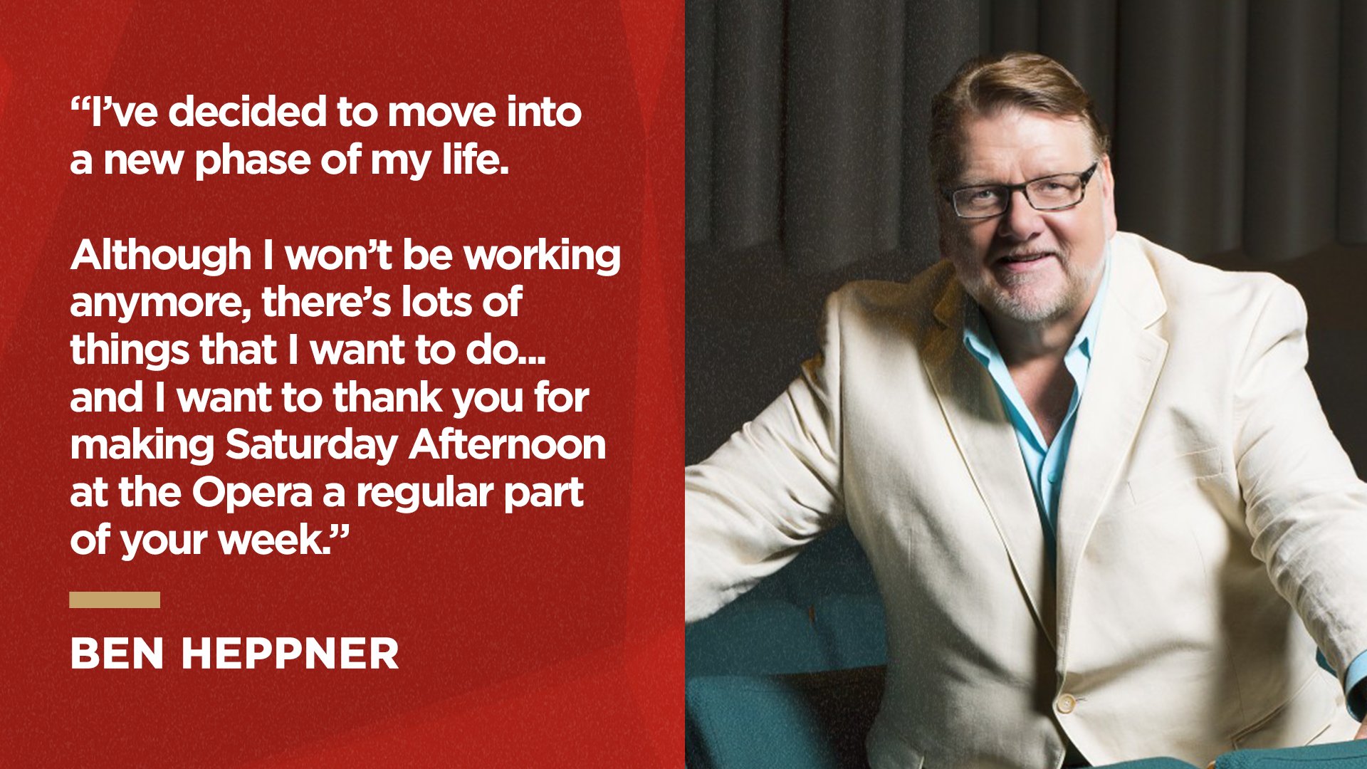 Ben Heppner Retires from CBC Music - OperaWire OperaWire