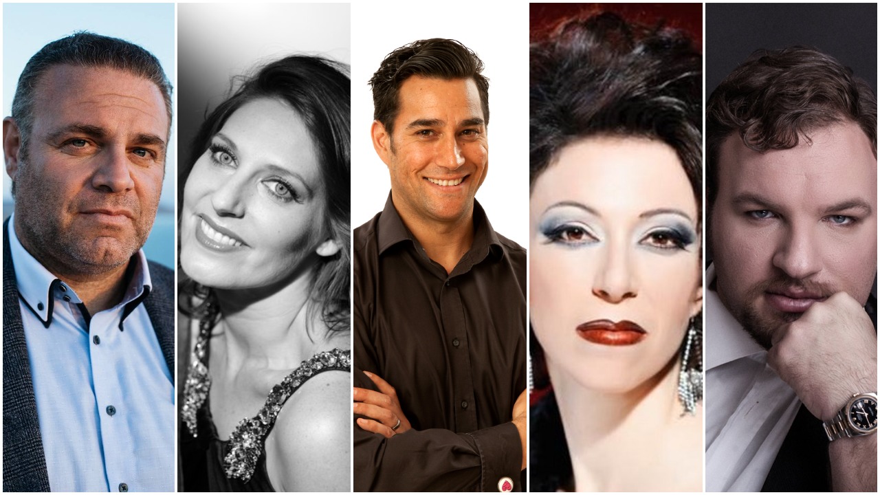 Joseph Calleja, Amanda Echalaz, Phillip Rhodes, Erika Grimaldi & Simone ...