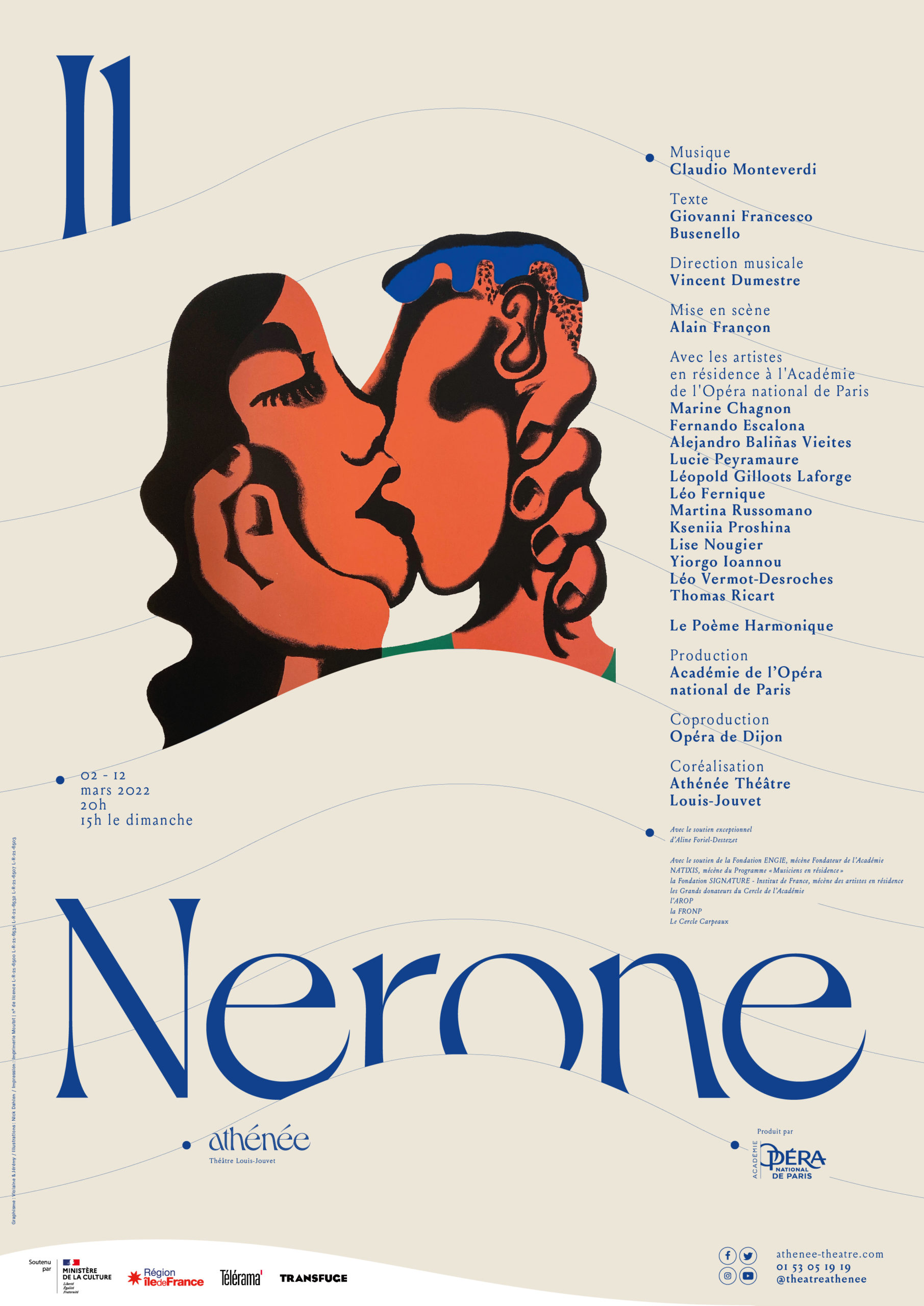 Académie de l’Opéra de Paris to Tour 'Il Nerone' Around France ...