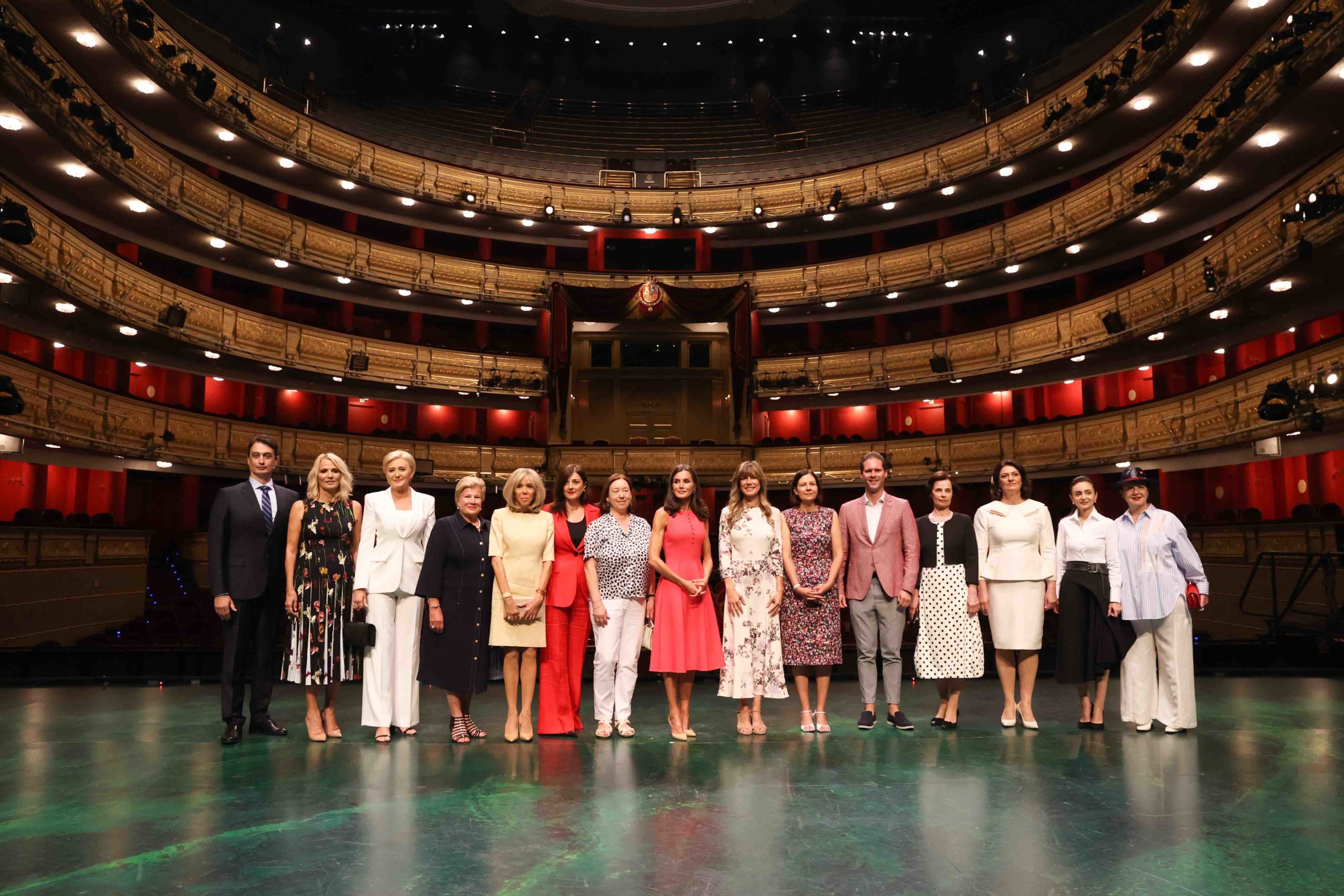 The Queen of Spain Hosts NATO Representatives at Teatro Real de Madrid ...