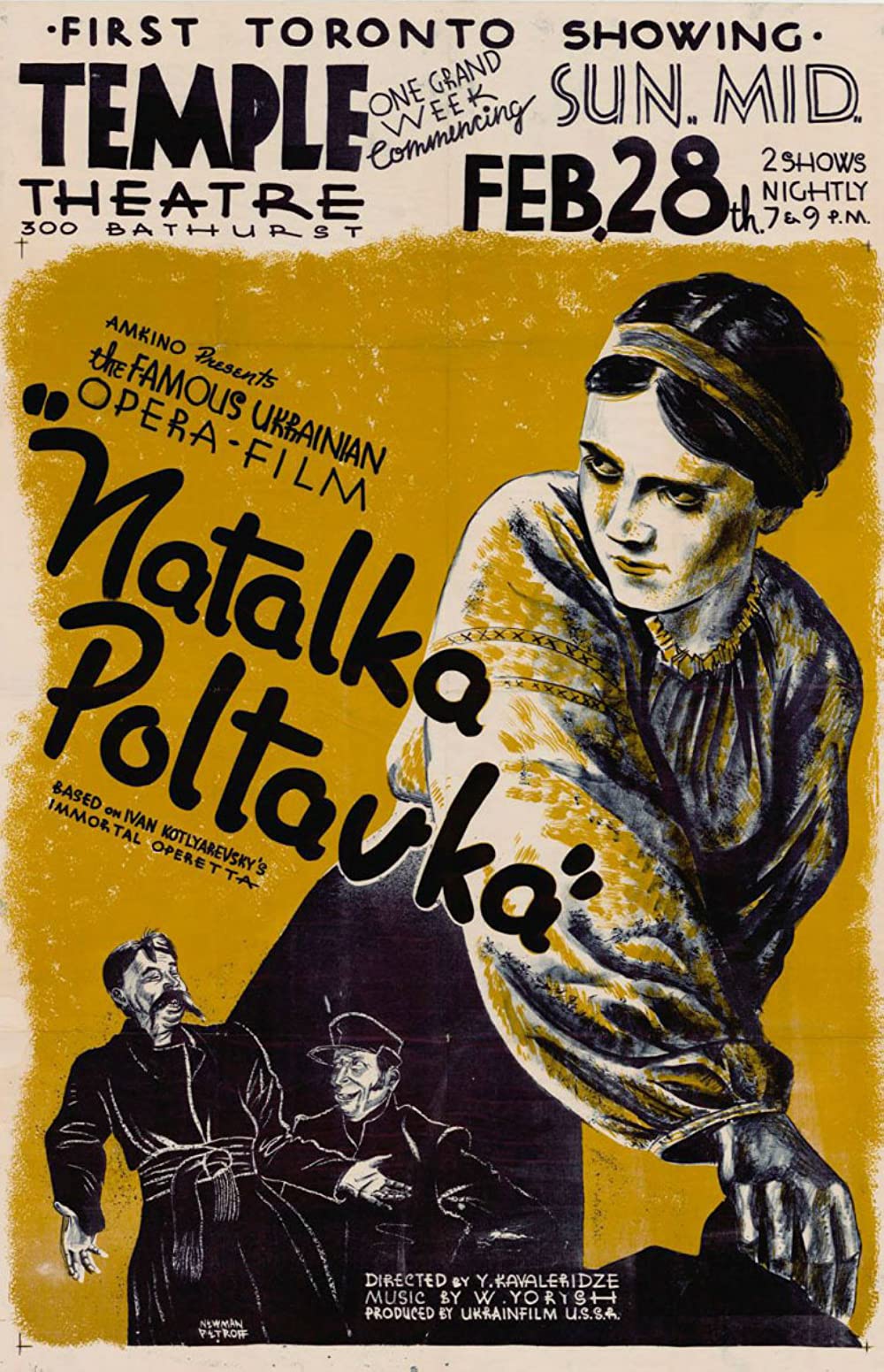 Opera Meets Film: Kotlyarevsky's 'Natalka Poltavka' From Stage to ...
