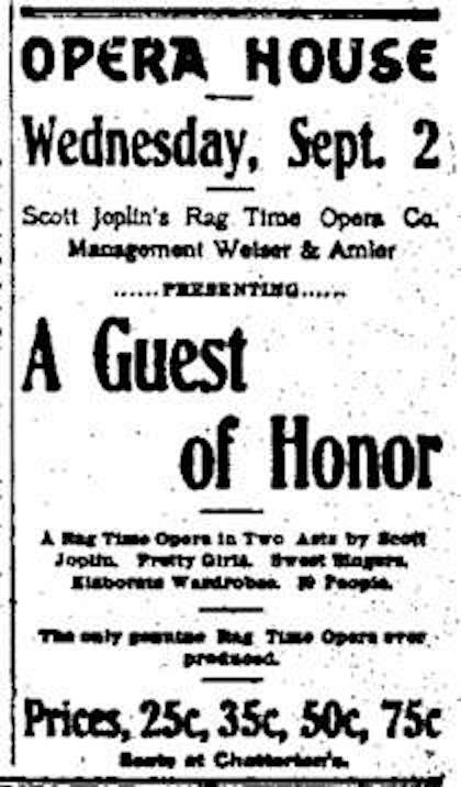 Opera Profile: Scott Joplin's 'A Guest of Honor' - OperaWire OperaWire