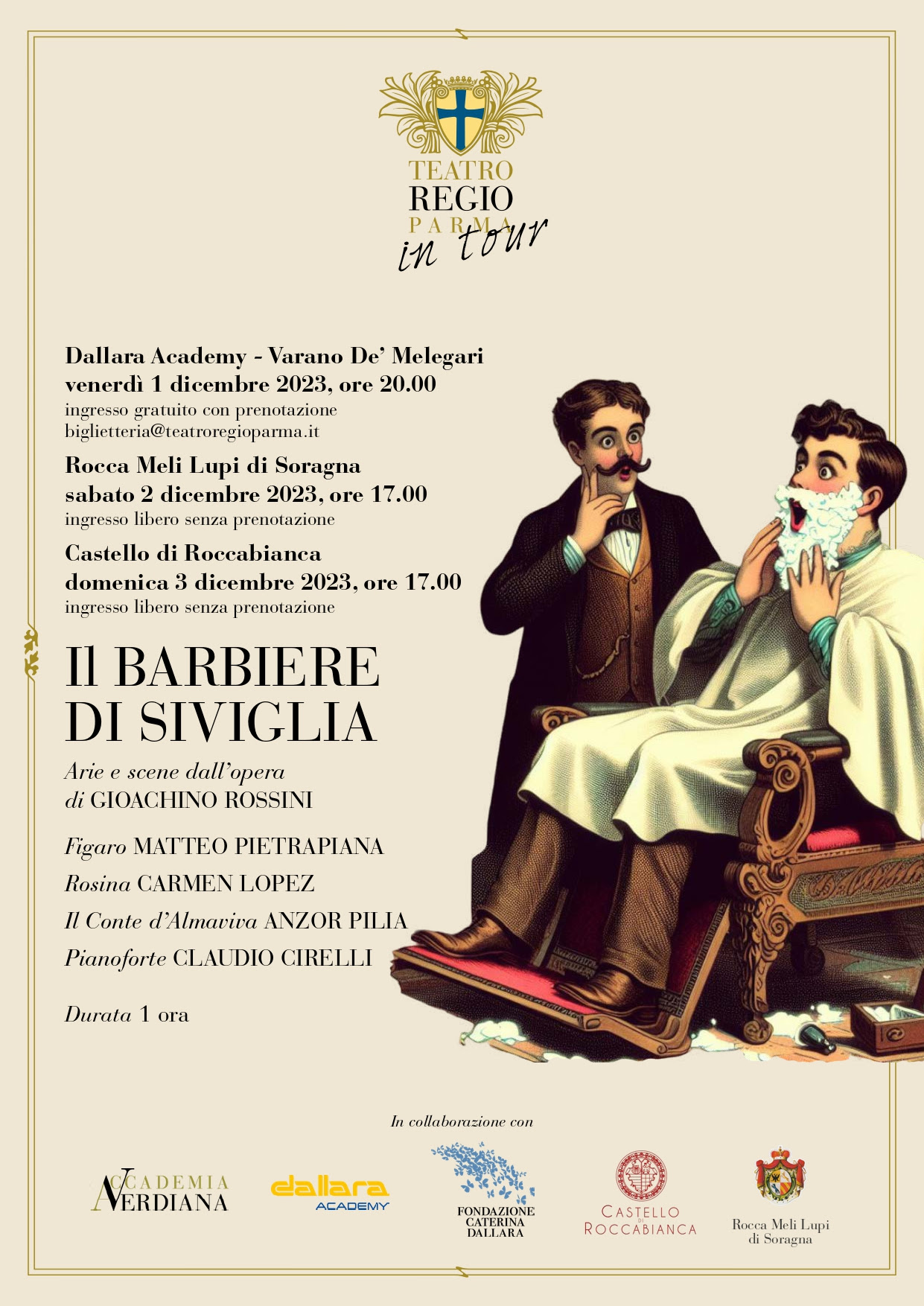 Teatro Regio di Parma to Tour 'Il Barbiere di Siviglia' - OperaWire ...