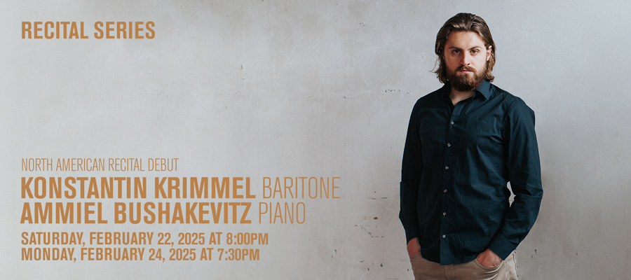 Konstantin Krimmel to Present Recital at Park Avenue Armory - OperaWire ...