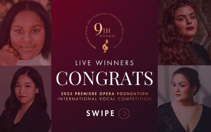 Premiere Opera Foundation Unveils 2025 International Vocal Competition ...