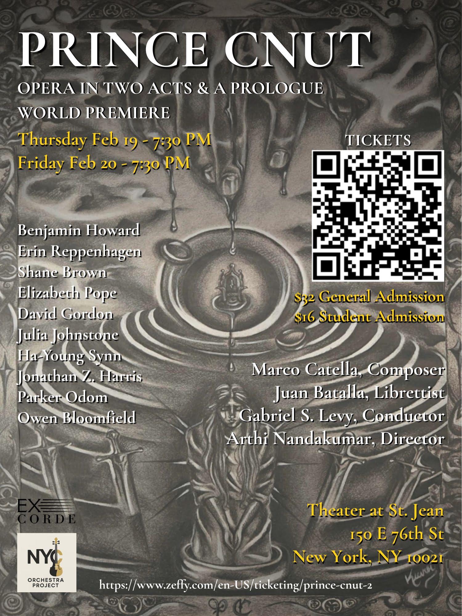 Marco Catella to World Premiere 'Prince Cnut' in NYC - OperaWire OperaWire