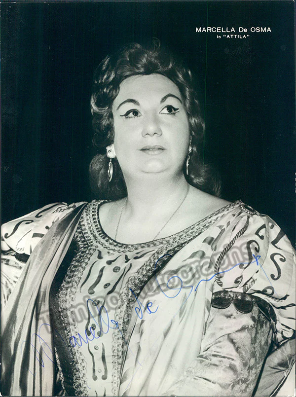 Obituary: Soprano Marcella de Osma Dies at 92 - OperaWire OperaWire