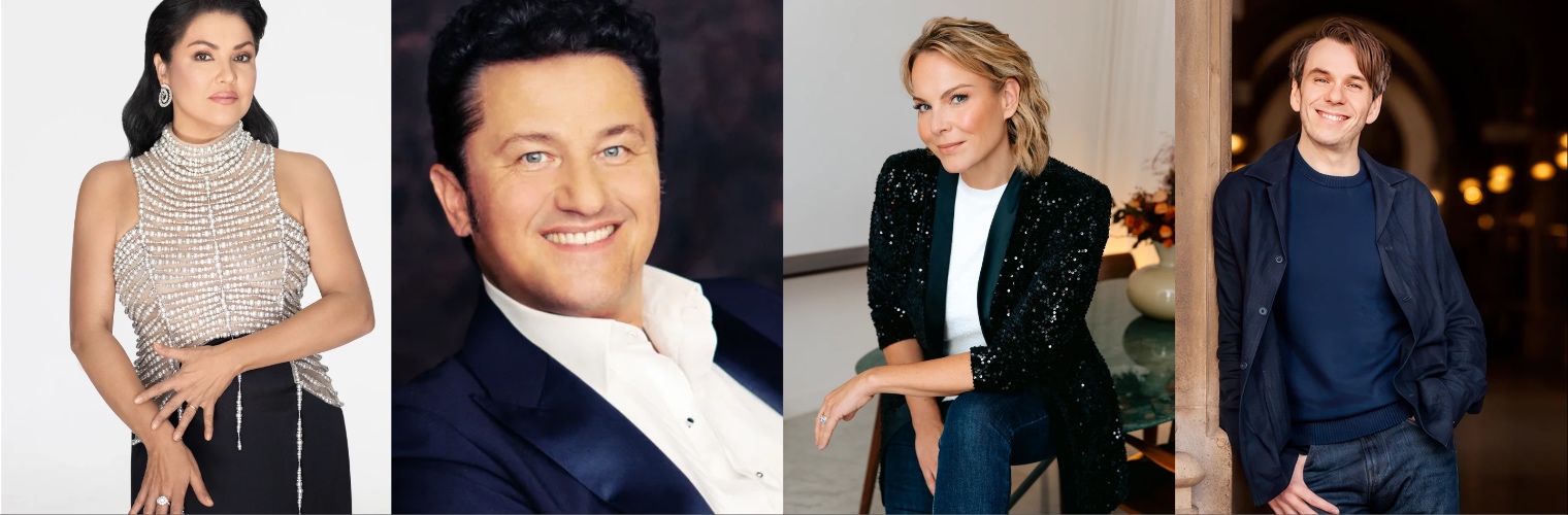 Anna Netrebko, Elīna Garanča, Benjamin Bernheim, Derek Welton, Gerald ...